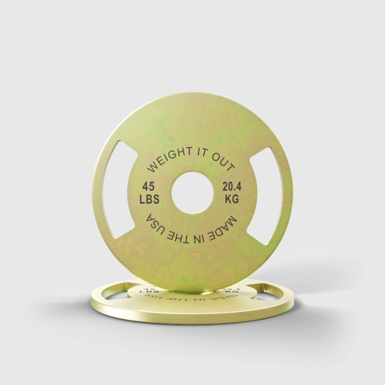 Pre-Order Only: Custom Engraved Solid Steel Calibrated Weight Plate Pa ...