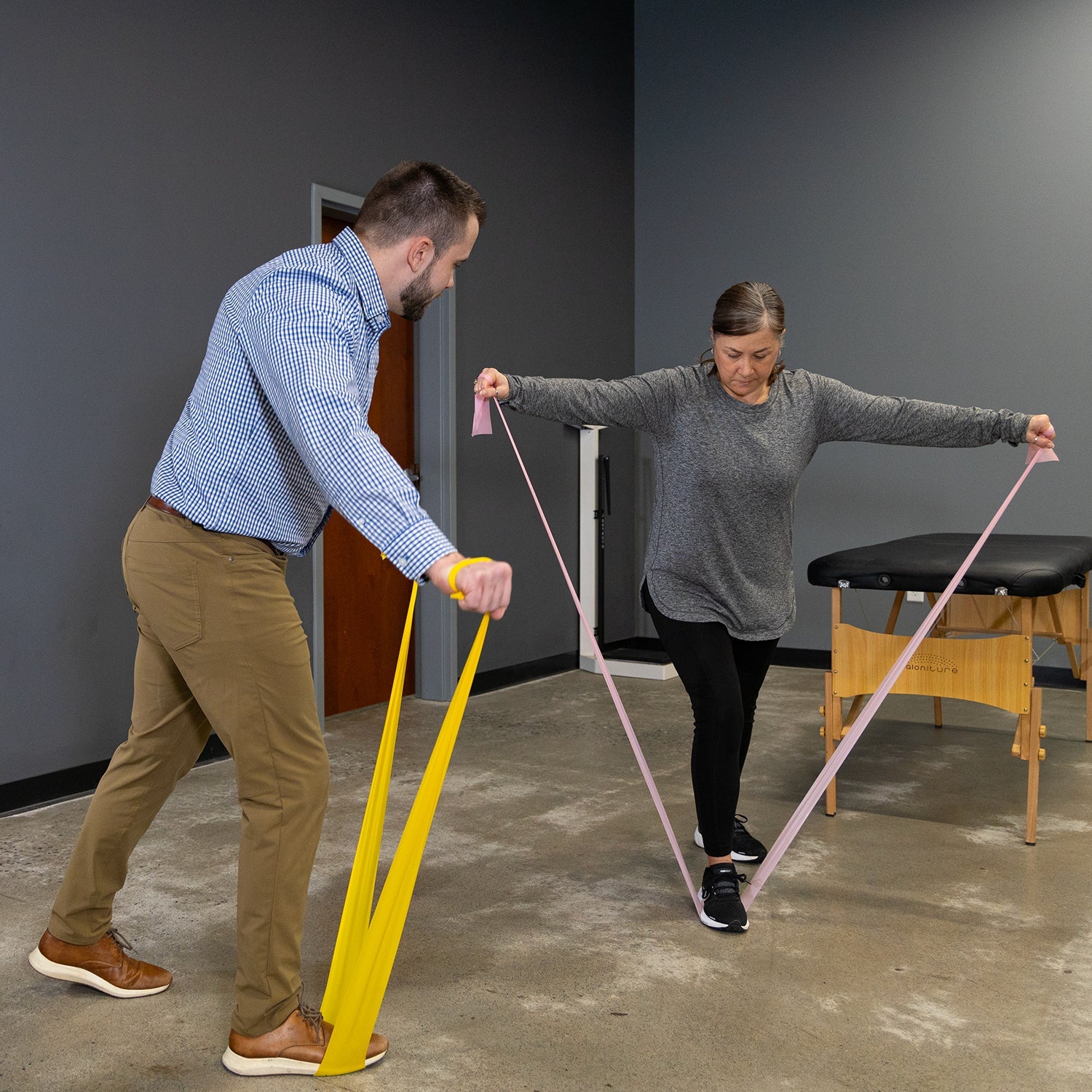 Physical Therapy Exercise Bands - 4" x 5' - Weight It Out